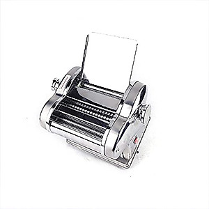 Commercial Electric Dough Roller Sheeter Noodle Pasta Maker Machine Stainless,Hand Crank Pasta Maker Machine for Dough Spaghetti Fettuccine Lasagne or Dumpling Skins