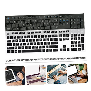 ULDIGI 1 Pc Keyboard Protector Keyboard Protective Cover Anti-Leak Keyboard Cover Keyboard Protective Film Practical Protection Cover Chocolate Shape Keyboard Cover