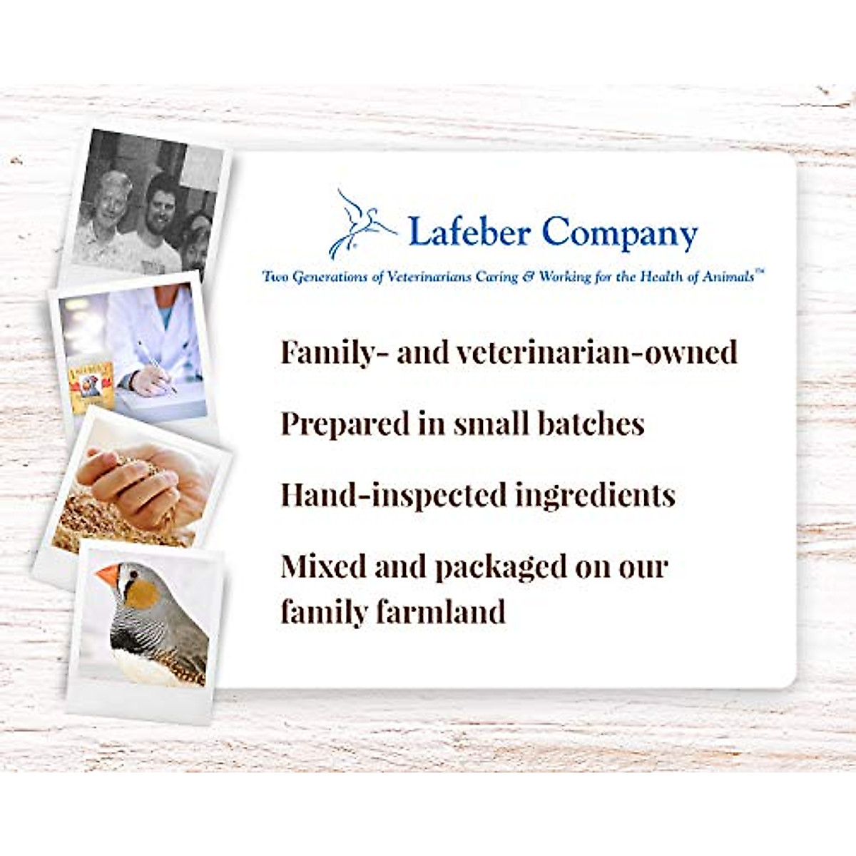 LAFEBER'S Finch Premium Daily Diet (Classic, 5 lb)