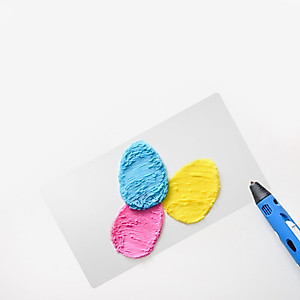 FELTECHELECTR 10pcs Board 3D Printing Pen Mat 3D Pen Pad Drawing Board 3dpen Mat Art Mats Kids 3 Mat 3D Pen Mat 3D Doodler Pen Mat Child White Three-Dimensional PVC Drawing Tool