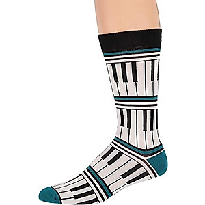 Socksmith Piano Stripe Socks Blue Size 10-13, 1 EA