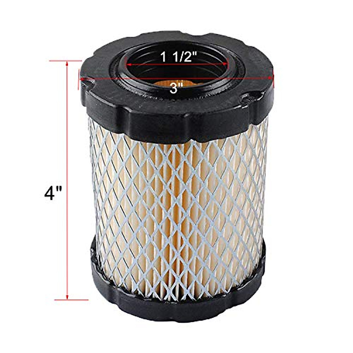 591583 Air Filter Replacement Compatible with Briggs And Stratton Replaces 5429K, 591383, 796032 Pre-Filter Cleaner