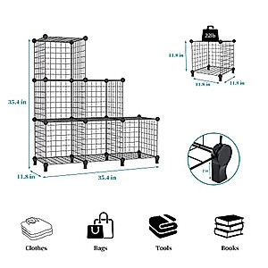 GIMTRR 12 & 6 Black Cube Storage Bundles