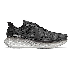 New Balance Men's Fresh Foam More V2 Running Shoe, Black/Magnet, 9.5 Wide