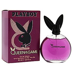 Playboy Queen Of The Game Eau de Toilette Spray for Women, 3 Ounce