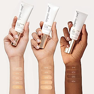 jane iredale Glow Time Pro BB Cream | Weightless Blemish Concealer | SPF 25 Broad Spectrum Sun Protection | Medium with Neutral Gold/Peach Undertones