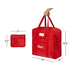 Kiddi Go Backless Booster Seat Bag (Red)