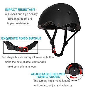 Kids Helmet Toddler Helmet, Adjustable Bike Helmet for Kids, Multi-Sports Kids Youth Skateboard Helmet, Impact Resistance Ventilation Scooter Rollerblading Cycling Helmet