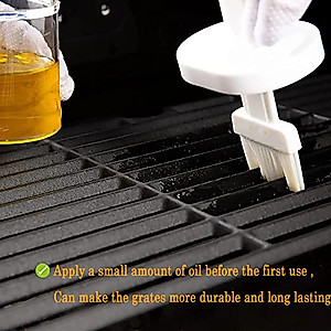 Grill Grates Replacement for Charbroil Advantage 463344015 463344116 Gas2coal 463340516 Cooking Grids for G460-0500-w1 463343015 463340516 463370516 G530-b700-w1 463672416 463344116