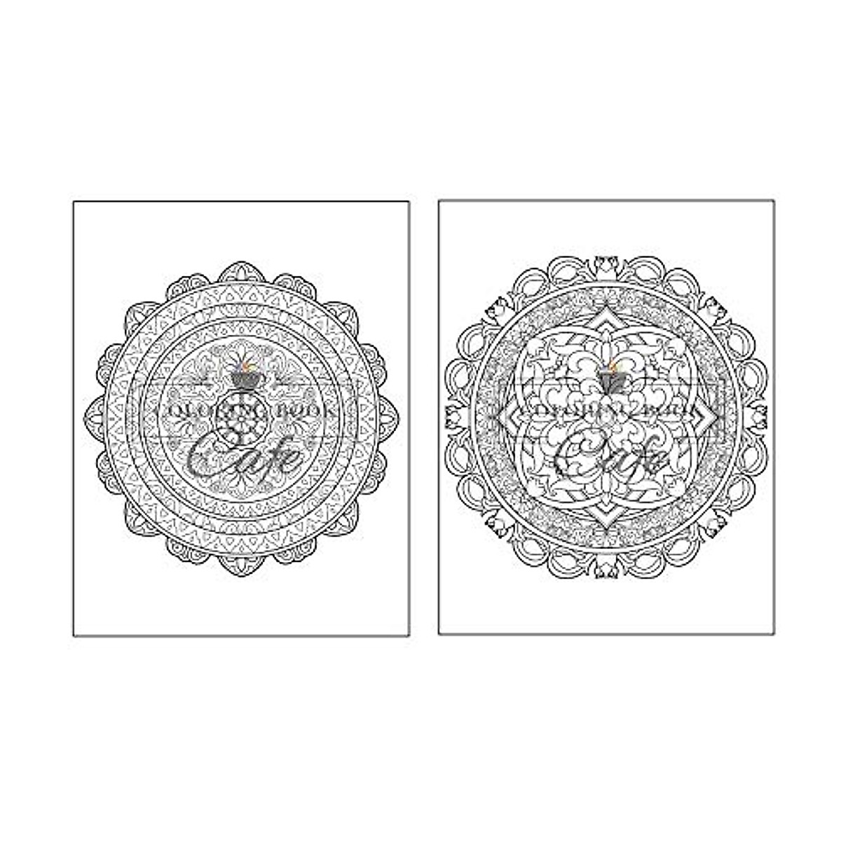 125 Mandalas: An Adult Coloring Book Featuring 125 of the World’s Most Beautiful Mandalas for Stress Relief and Relaxation (Mandala Coloring Books)