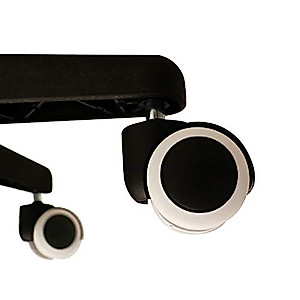 Master Massage Ergonomic Swivel Saddle Rolling Hydraulic Stool in Black for Clinic,spas,Salons,Home,Office (91557V)