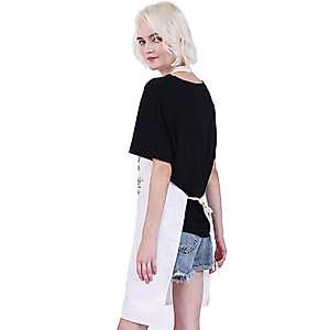 PXTIDY Grandma Kitchen Apron Nana Gift Nana's Kitchen is Seasoned with Love Funny Aprons for Grandma Housewarming Gift