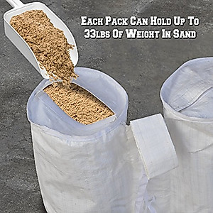 Benefitusa 4 Pcsoutdoor Canopy Tent Weight Sand Bag Anchor Kit