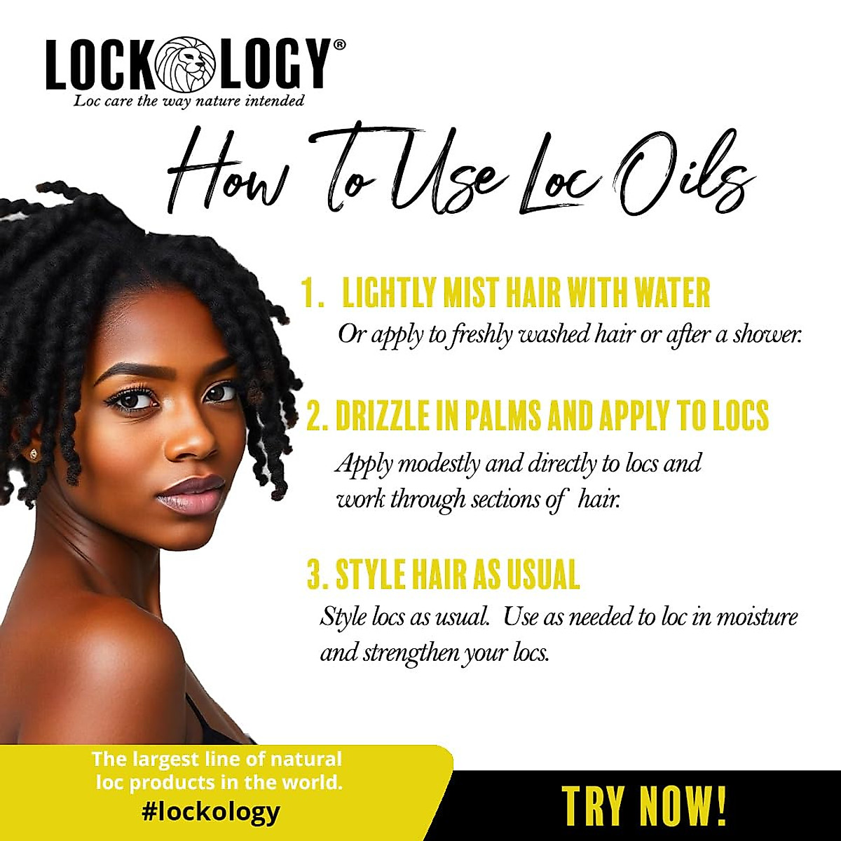 Oil for Locs; Jamaica Island Oil and Loc Moisturizer; Hair Oil for Locs; Dreadlock Hair Products and Loc Products for Black Women