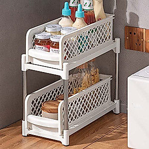 Freestanding Hollow Drawer Storage Stand Under Sink Cabinet Organizer Stand for Cabinet