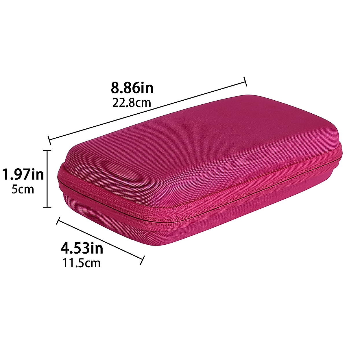 co2CREA Hard Case compatible with Texas Instruments TI-84 Plus CE/TI-84 Plus/TI-Nspire CX II CAS/TI-Nspire CX II/TI-83 Plus/TI-89 Titanium/TI-85 / TI-86 Color Graphing Calculator, Plum