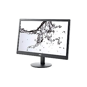 AOC e970swn 18.5-Inch LED-Lit Monitor, 1366 x768 Resolution, 5ms, 20M:1 DCR, VGA, VESA