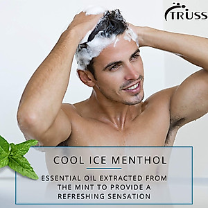 TRUSS Equilibrium Conditioner and Shampoo Set Bundle with Scrub Therapy Scalp Exfoliant Treatment