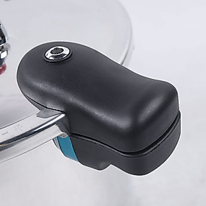 23 Quart Pressure Canner and Cooker with Pressure Gauge 10PSI Explosion Proof Safety Valve Extra-Large Size for Big Canning Jobs, Gas Stoves