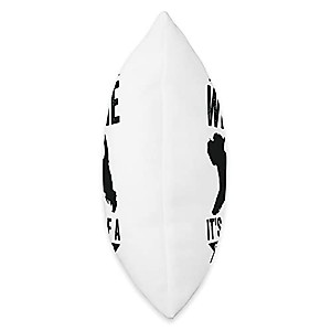 Funny Westie Gift for Men & Women It's A Smart People's Dog Anyway-Westie Throw Pillow, 18x18, Multicolor