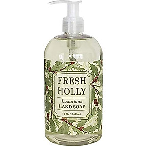 Greenwich Bay FRESH HOLLY Hand Soap Enriched with Shea Butter and Eucalyptus Oil 16 oz.