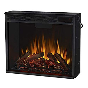 BOWERY HILL Traditional Wood Electric Corner Fireplace for TVs up to 50" in Oak