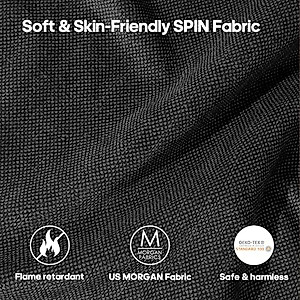 LLappuil Modular Sofa Sectional Sleeper Couch with Reversible Chaise, Oversized 8 Seater Storage Sectionals with Ottoman, Black