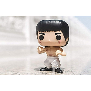 Funko Pop! Movies #218 Bruce Lee White Pants and Scars (Bait Exclusive)