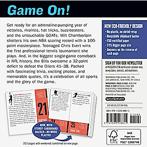 Official 365 Sports Facts-A-Year Page-A-Day Calendar 2021