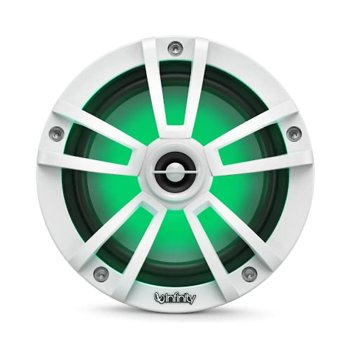 Infinity 622MW 450W 6.5" 2-Way Water Resistant Coaxial Marine Boat Car Audio Stereo Speakers