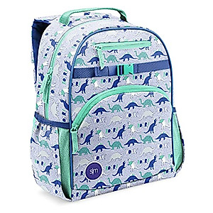 Simple Modern Toddler Backpack for School Boys | Kindergarten Elementary Kids Backpack | Fletcher Collection | Kids - Medium (15" tall) | Dinosaur Roar