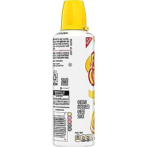 Easy Cheese Cheddar Cheese Snack, 12 - 8 oz Cans