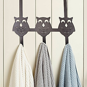 Rod Desyne Owl Organizer 3, Bronze Door Hook