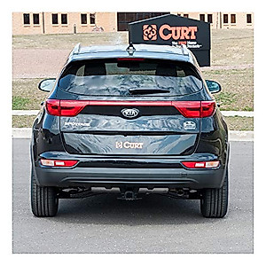 CURT 13281 Class 3 Trailer Hitch, 2-Inch Receiver, Compatible with Select Kia Sportage , Black