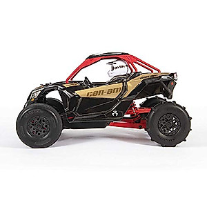 Axial ST28 Front Razor, Rear Paddle Tire and Wheel Set: Yeti Jr, AXI41000