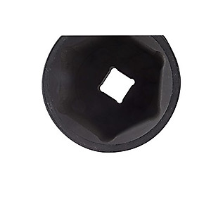SUNEX TOOLS 5112 1" Drive Standard 6 Point Impact Socket 3-1/2"