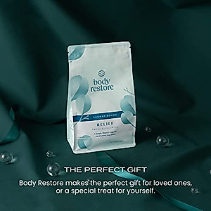 Body Restore Shower Steamers Aromatherapy 15 Packs - Gifts for Mom, Gifts for Women and Men, Shower Bath Bombs, Eucalyptus Menthol Essential Oil, Stress Relief and Relaxation