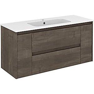 WS Bath Collections 120 SA Ambra Bathroom Vanity, Samara Ash