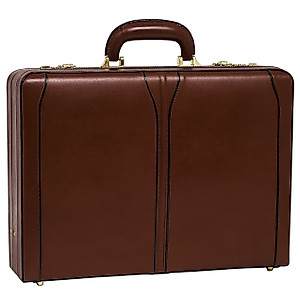 McKlein Turner, Leather 4.5" Expandable Laptop/Computer & Tablet Business Briefcase Attaché Bag, Men Women Laptop Briefcase, Laptop Compartment Bag, Tablet Pocket Bag, Business Bags, Travel Cases
