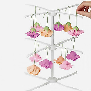 PRETYZOOM 2pcs Drying Rack Decor Foldable Clothing Rack Fresh Pasta Dryer Flower Dryer Stand Flower Drying Holder Fondant Flower Dry Rack Collapsible Flower Stand Tool Flowers Air