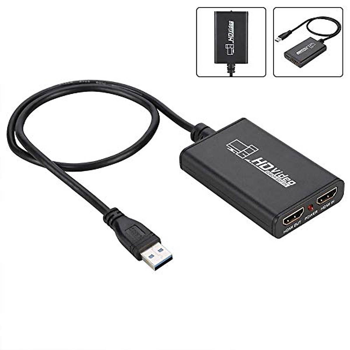 Video Live HD Capture Card HD Video Capture Card USB 3.0 1080P High Speed Capture Card for Live Game