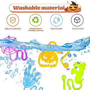 30pcs Halloween Sticky Hands Party Favors Toys for Kids，Skull Skeleton Bat Ghost Pumpkin Styles Sticky Stretchy Toys For Goodie Bags，Classroom Prizes Halloween Trick or Treat, Halloween Exchange Toys