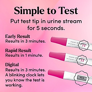First Response Triple Check Pregnancy Test, 3 Count