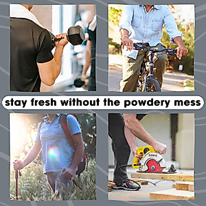 Fresh Body FB Balls Deodorant For Men: Anti Chafing Ball Cream to Powder for Men's Groin, Private Parts | Comfort Lotion is Aluminum-Free & Talc-Free, 3.4 oz