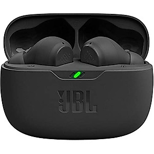 JBL Vibe Beam True Wireless Headphones - Black, Small