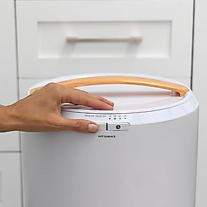 Zadro TWB Towel Warmer, Large | 20L | 12" Dia. x 21" Tall, Gray