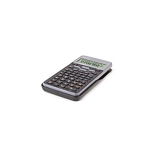 Sharp EL-531TH Scientific Calculator with D.A.L. Input Battery Operated Silver grey