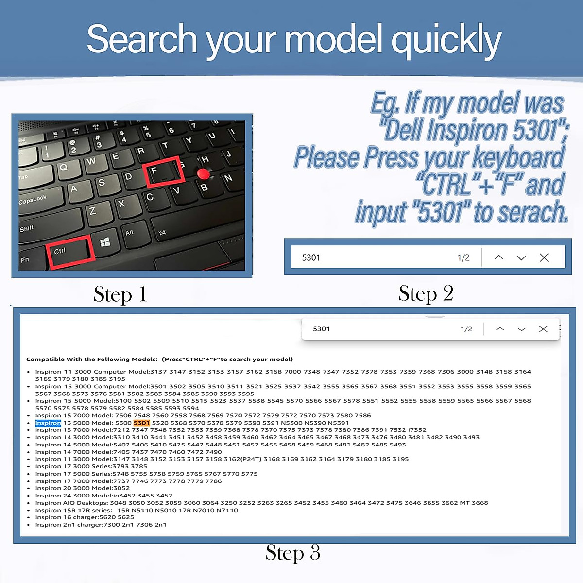90W AC Adapter for Dell OptiPlex Micro 3050 3080 7050 7060 9020 Desktop 11 15 3000 5000 7000 Series Laptop Charger 3501 3505 5555 Latitude 13 3310 3420 Replacement Power Supply Cord 0G6j41