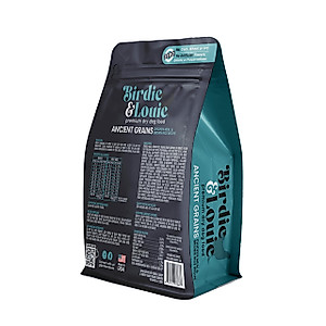 Birdie and Louie Dry Dog Food Chicken Meal & Brown Rice Recipe 3.5 Lb Easy Seal Bag (2 Bags)