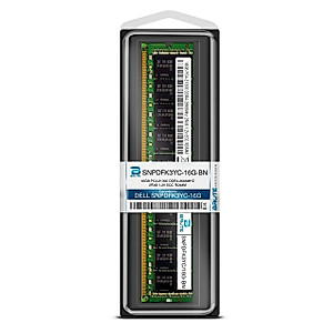 Brute Networks SNPDFK3YC/16G-BN - 16GB DDR4-2666Mhz 2RX8 ECC Registered RDIMM (Compatible with OEM PN# SNPDFK3YC/16G)